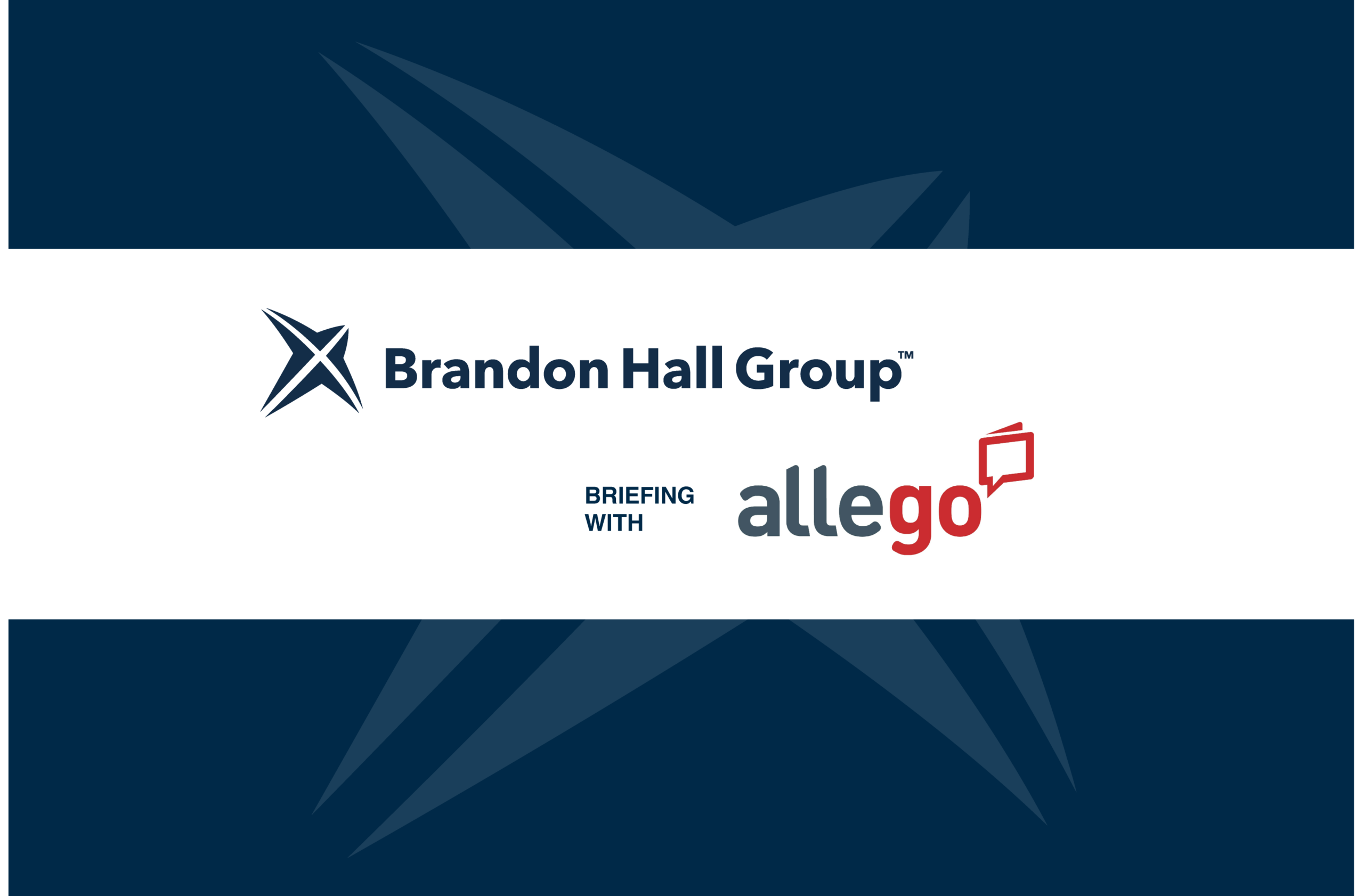 Allego — Simplifying Sales Enablement - Brandon Hall Group