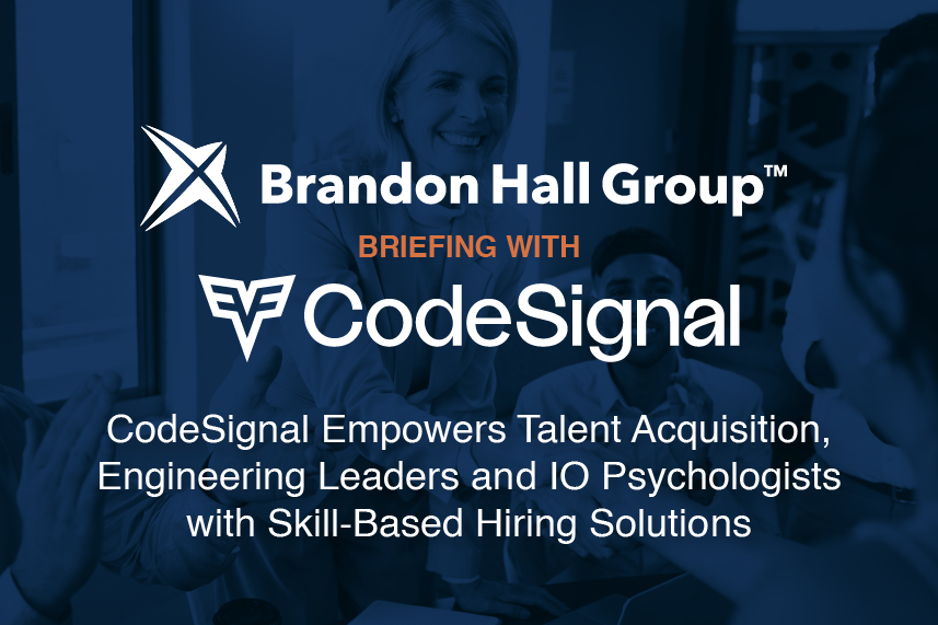 CodeSignal Empowers TA, Engineering Leaders and IO Psychologists with Skill-Based Hiring ...
