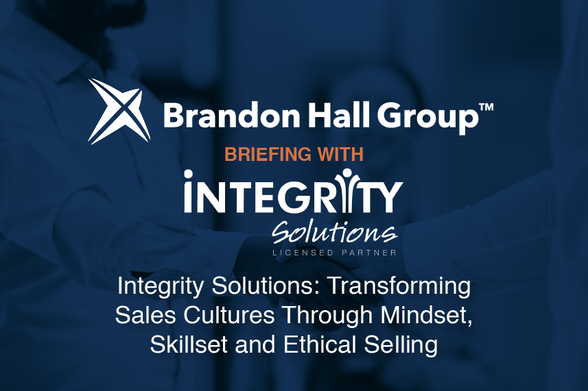 Integrity Solutions: Transforming Sales Cultures Through Mindset ...